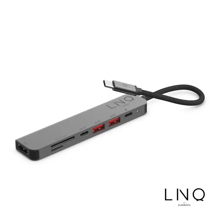 LINQ Pro USB-C 10Gbps Multiport Hub with 4K HDMI and Card Reader ...
