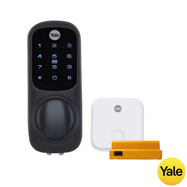 Yale Keyless Smart Lock with Connect Kit in Black – Signature Retail Stores