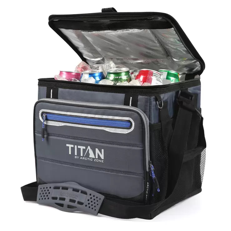 Titan Deep Freeze® 40 Can Collapsible Cooler in Black – Signature ...
